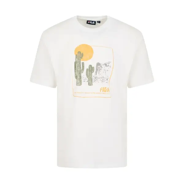 Fila Cannie Men's T-Shirt - SS23SPM028-100 Fila Greece